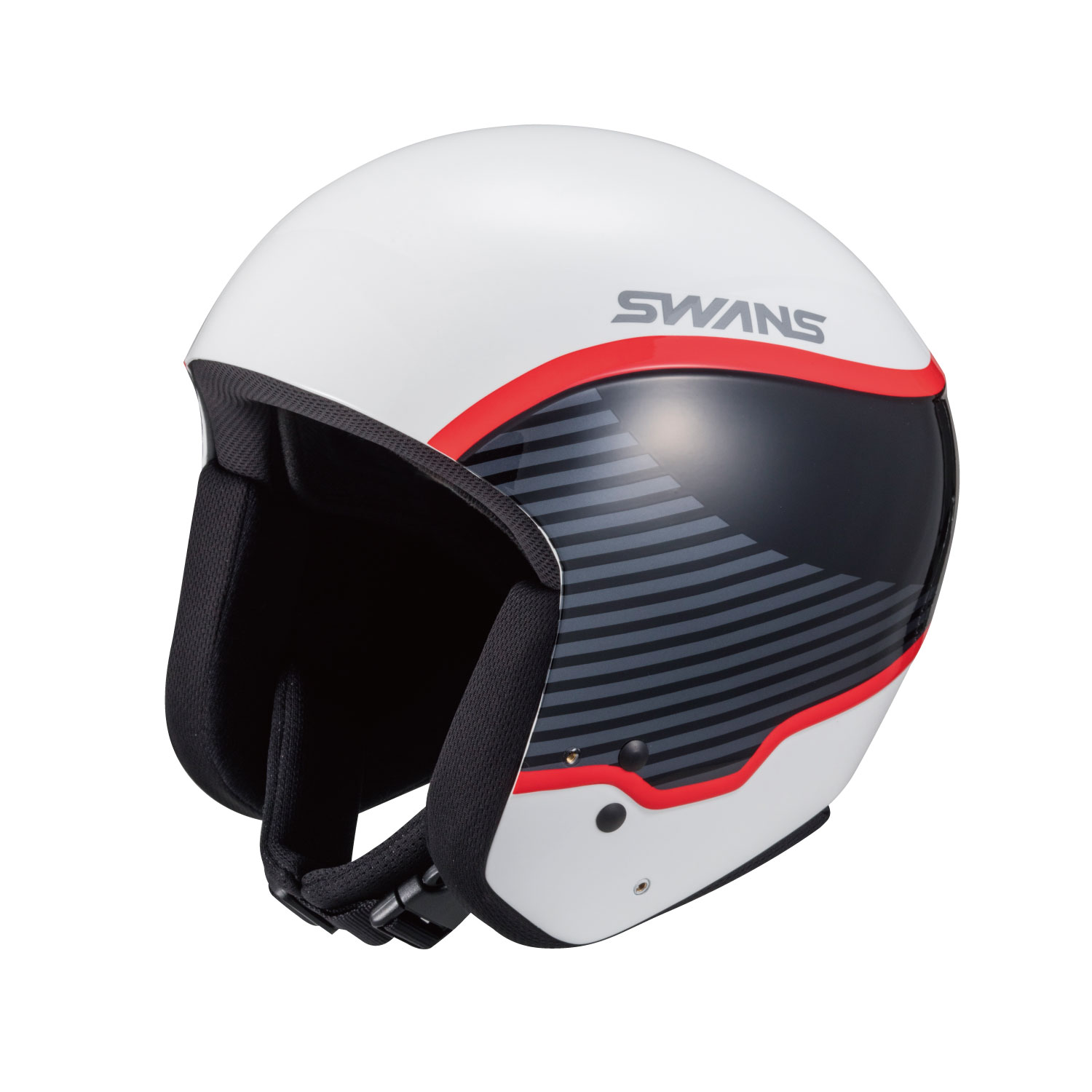 25-26 Racing snow helmet [HSR-95FIS-RS BKW] | [official]SWANS